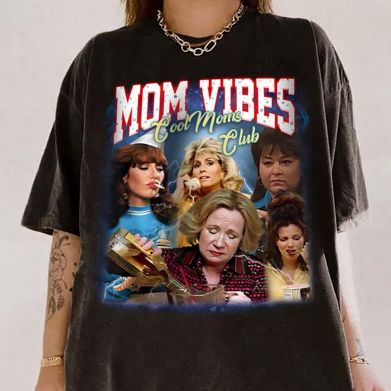 90’S Mom Vibes Shirt File, Funny Mom Shirts, Mother's Day Gift, Cool ...