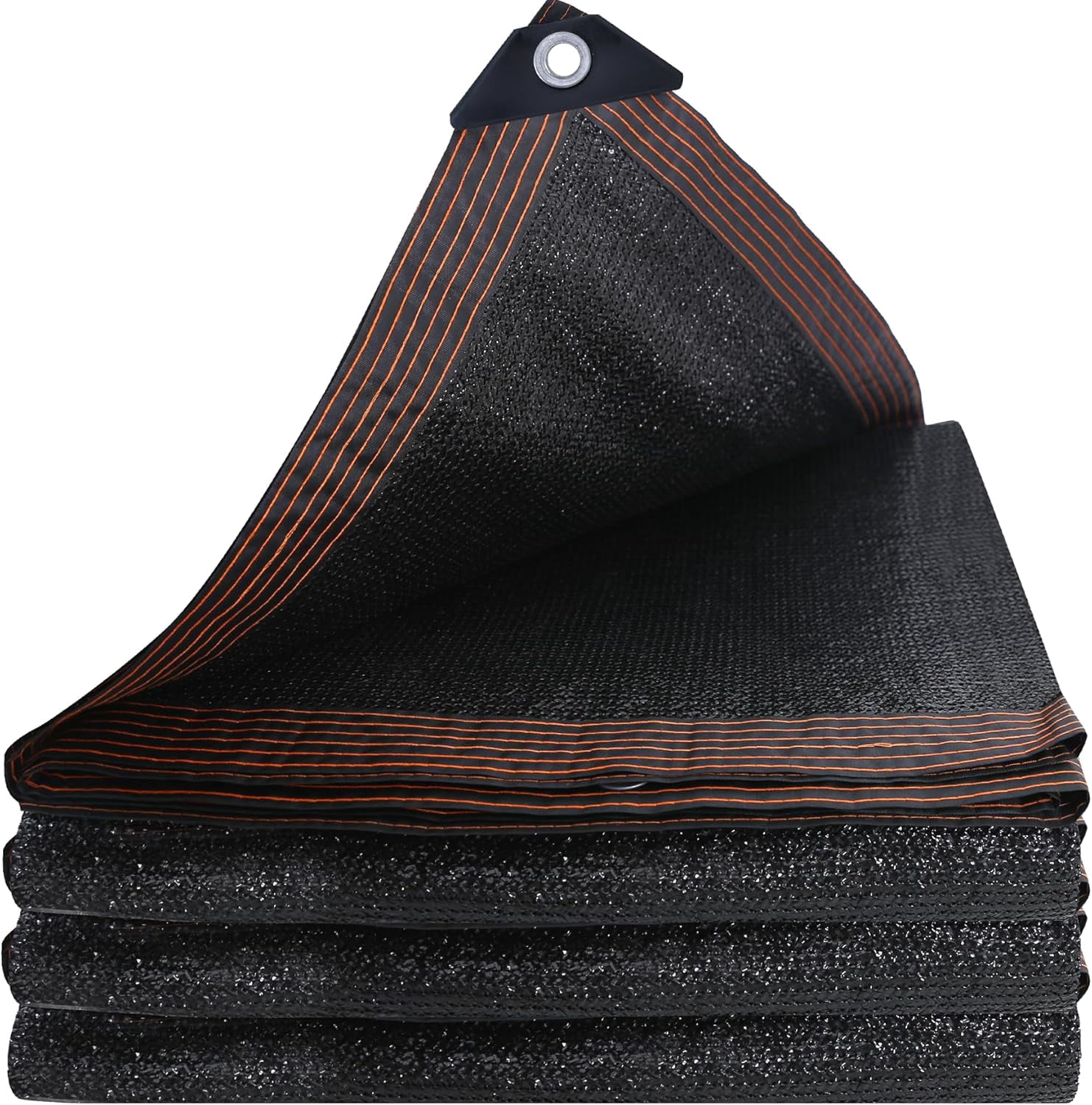 90% Shade Cloth,12 x 16 FT,Tear Resistant Sun Shade Net with Reinforced ...