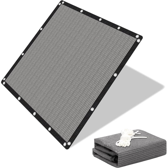 90% Shade Cloth Sun Shade Fabric Privacy Screen Shade Cover for Patio ...