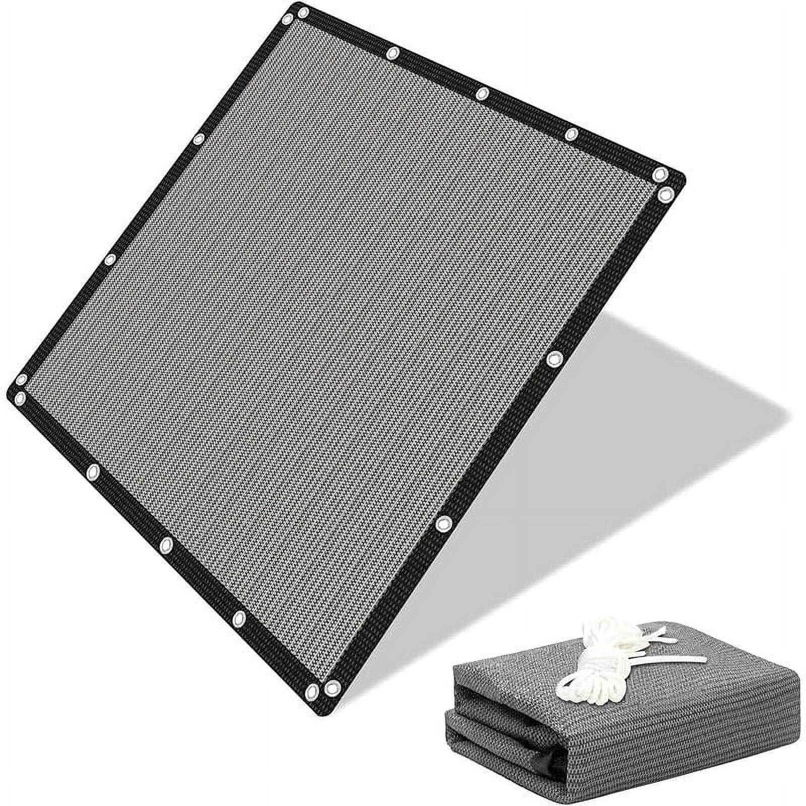90% Shade Cloth Sun Shade Fabric Privacy Screen Shade Cover for Patio ...