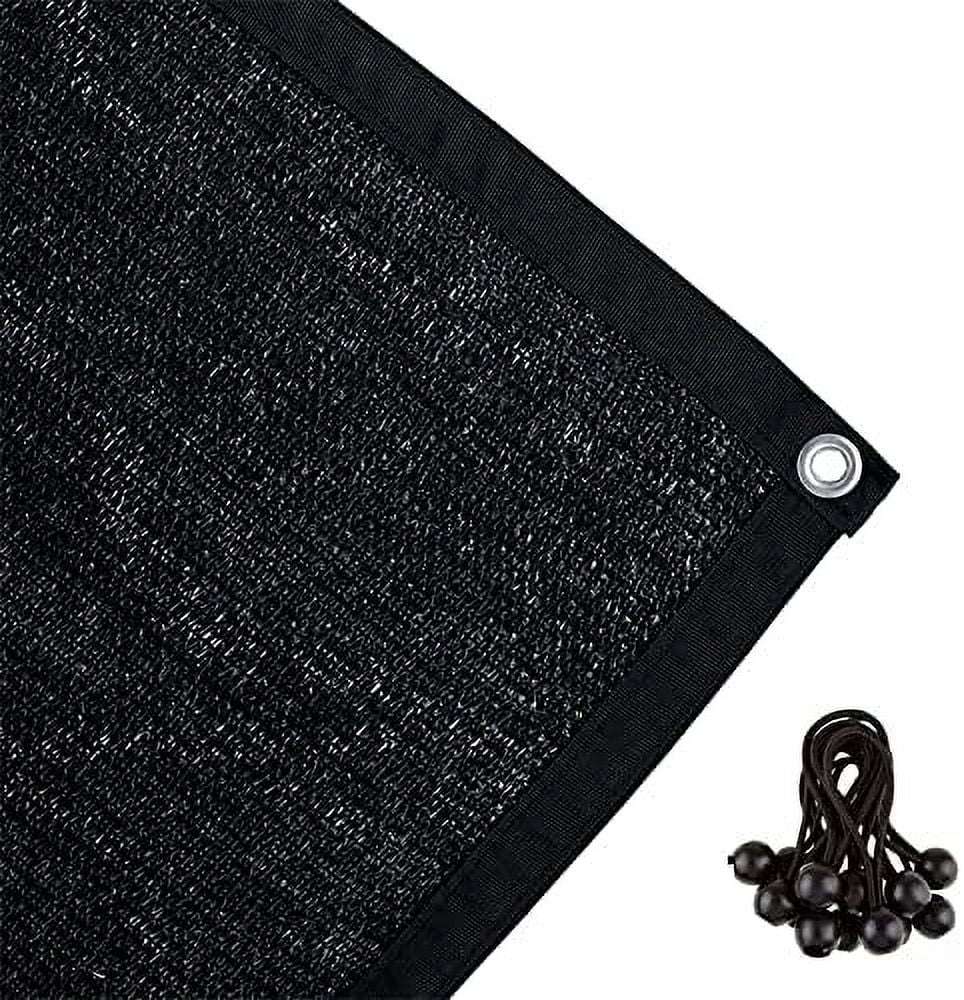 90% Shade Fabric 12' x 12' Sun Shade Cloth with Grommets for Pergola ...