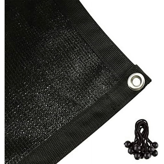 90% Shade Fabric 6x20ft Sun Shade Cloth with Grommets for Pergola Cover ...