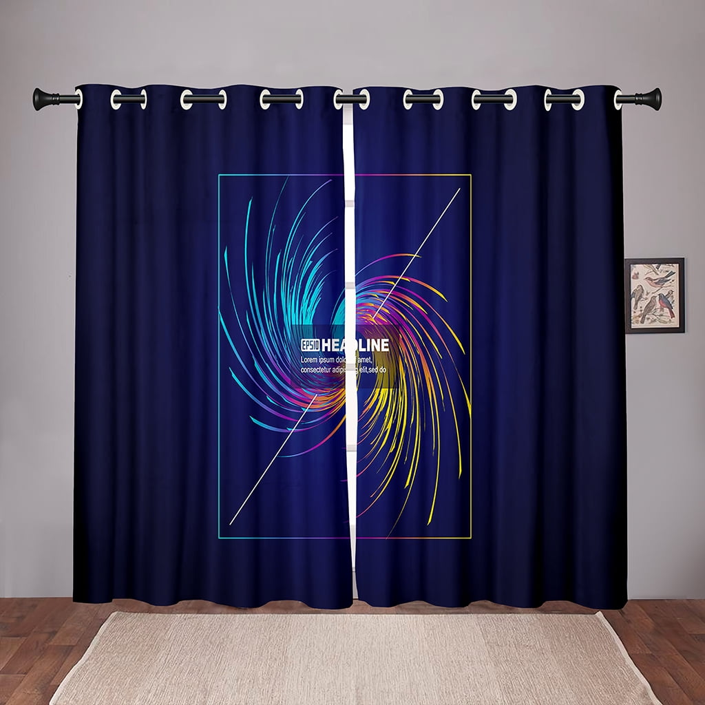 90% Shading Thick Luminescence Technology Particle Blackout Window ...