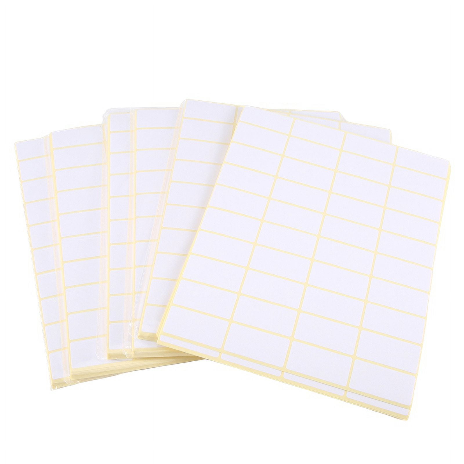 90 Sheets 38 X 19 mm, Universal Adhesive Labels, Address Labels ...
