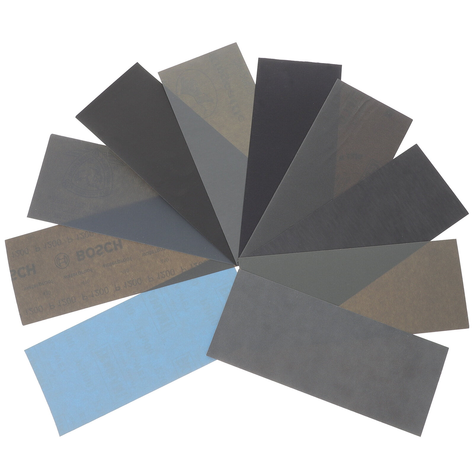 90 Sheets Abrasive Paper Sand for Metal Cloth 400 Grit Sandpaper ...