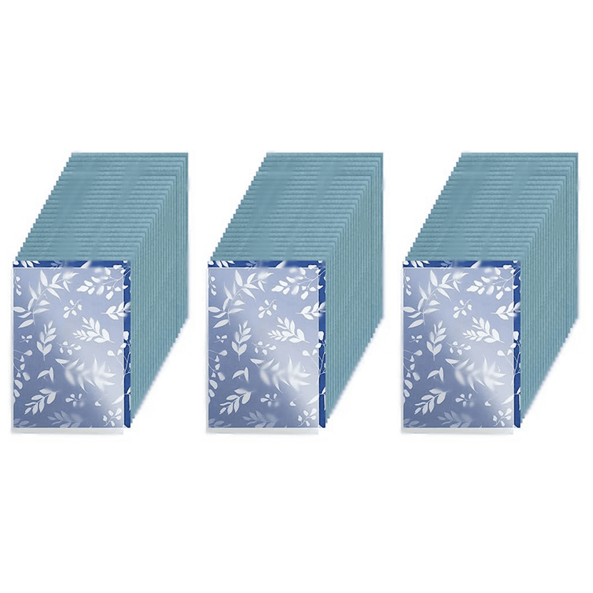 90 Sheets Cyanotype Paper, Sun Art Paper Kit, Solar Drawing Nature ...