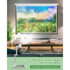 Colored Acetate Sheets and Transparency Films for Crafts and Printing