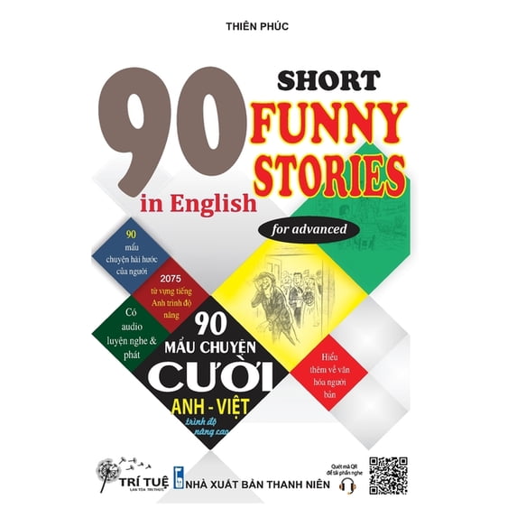 90 Short funny stories in English for advanced: Học tiếng Anh qua cÃ¡c mẩu chuyện, (Paperback ...