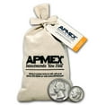 90% Silver Coins - $50 Face Value Bag, Quarter Dollar Ounce Investment ...