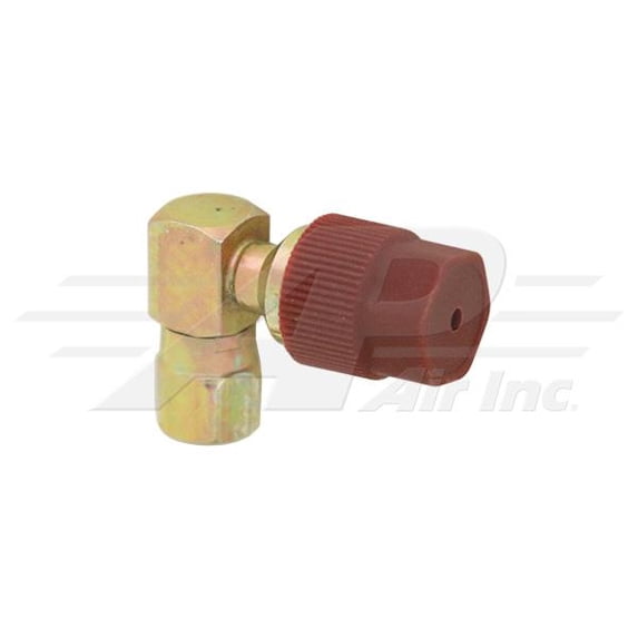 90° Steel R134 16mm Hi Side Retrofit Adapter For 1/4" R12 Port ...