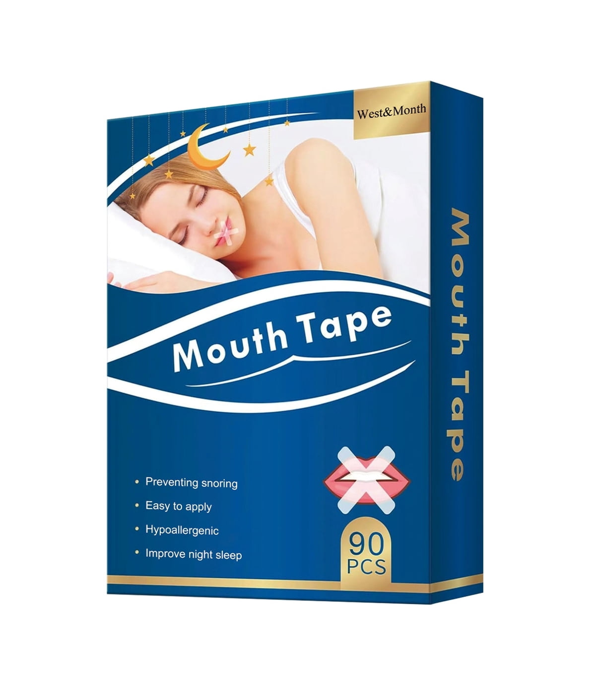 90 Strips Hypoallergenic Gentle Micropore Tape, Silicone and Latex Free ...