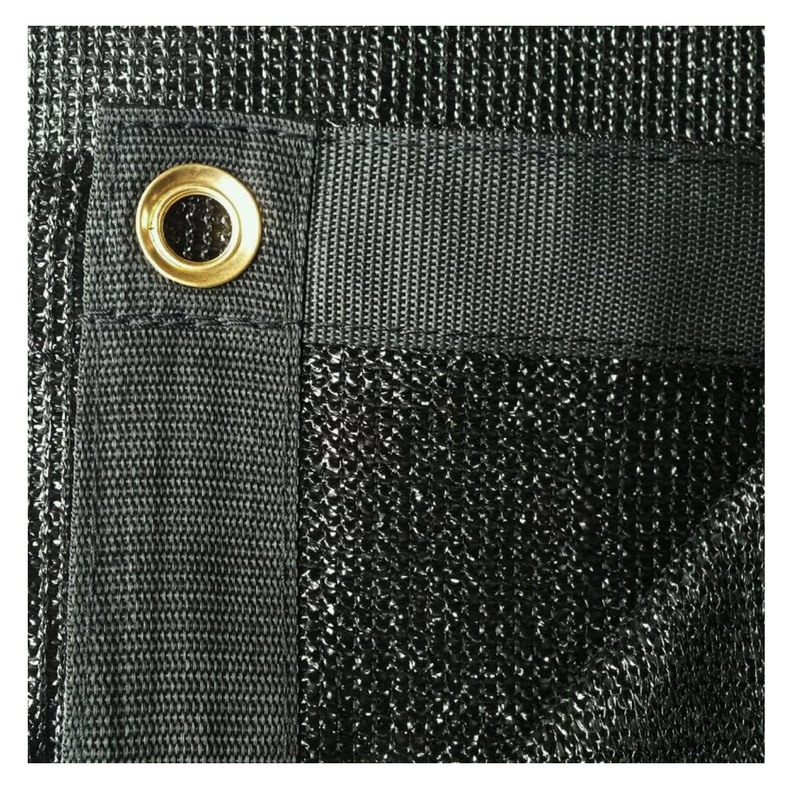 90% Sun Block Sun Shade 12 ft. x 20 ft. Polyester Mesh Tarp for ...