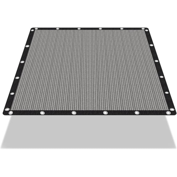 90% Sun Shade Cloth, 10' X 10' Pergola Shade Cover Canopy, 50 MPH Wind ...