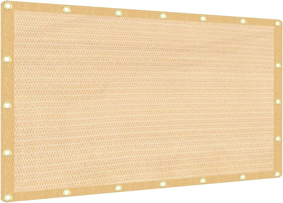 90% Sun Shade Cloth, 8x15 Ft Pergola Shade Cover with Reinforced ...