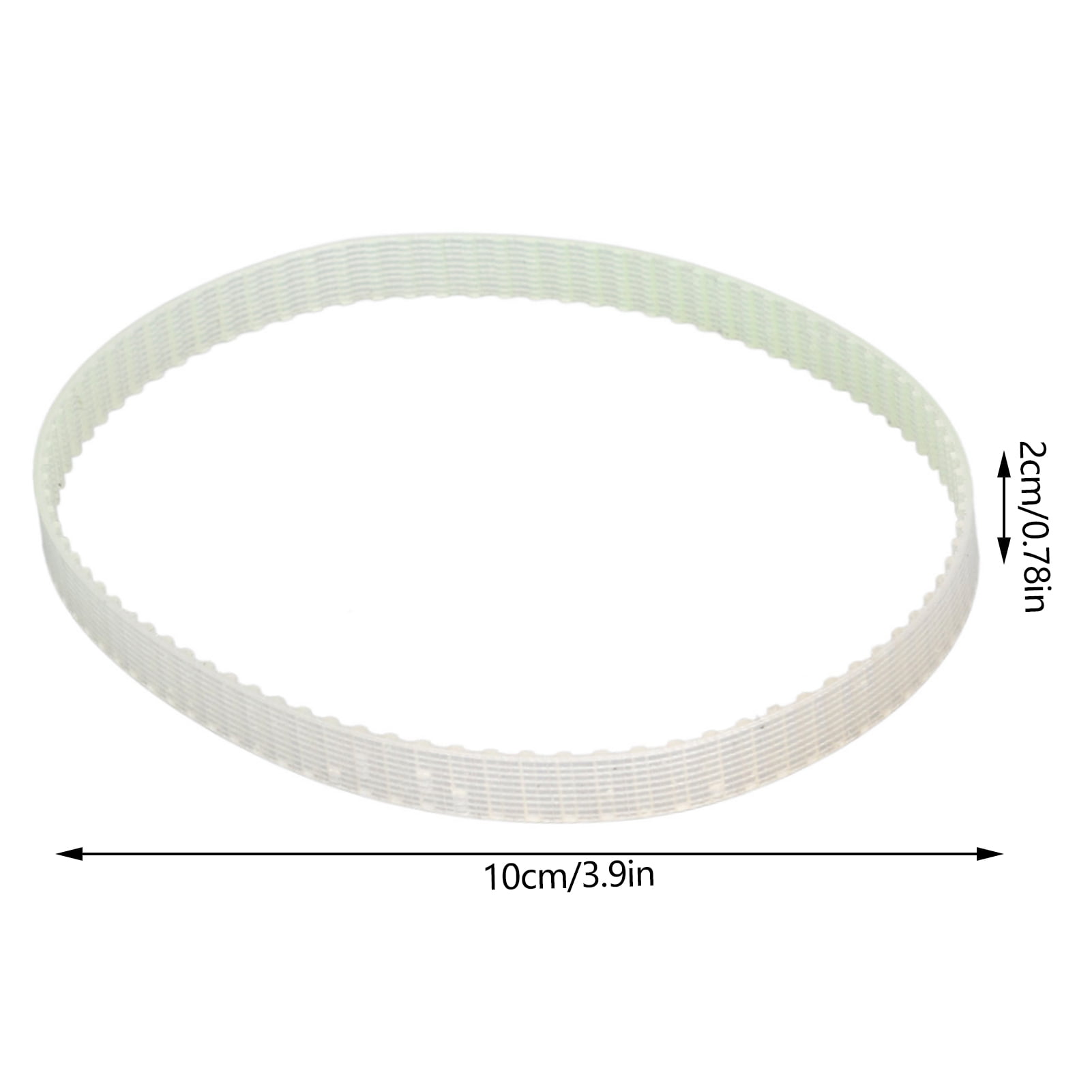 90,Tooth Lathe Belt, Durable Polyurethane Replacement for 0618, 0618,3B ...