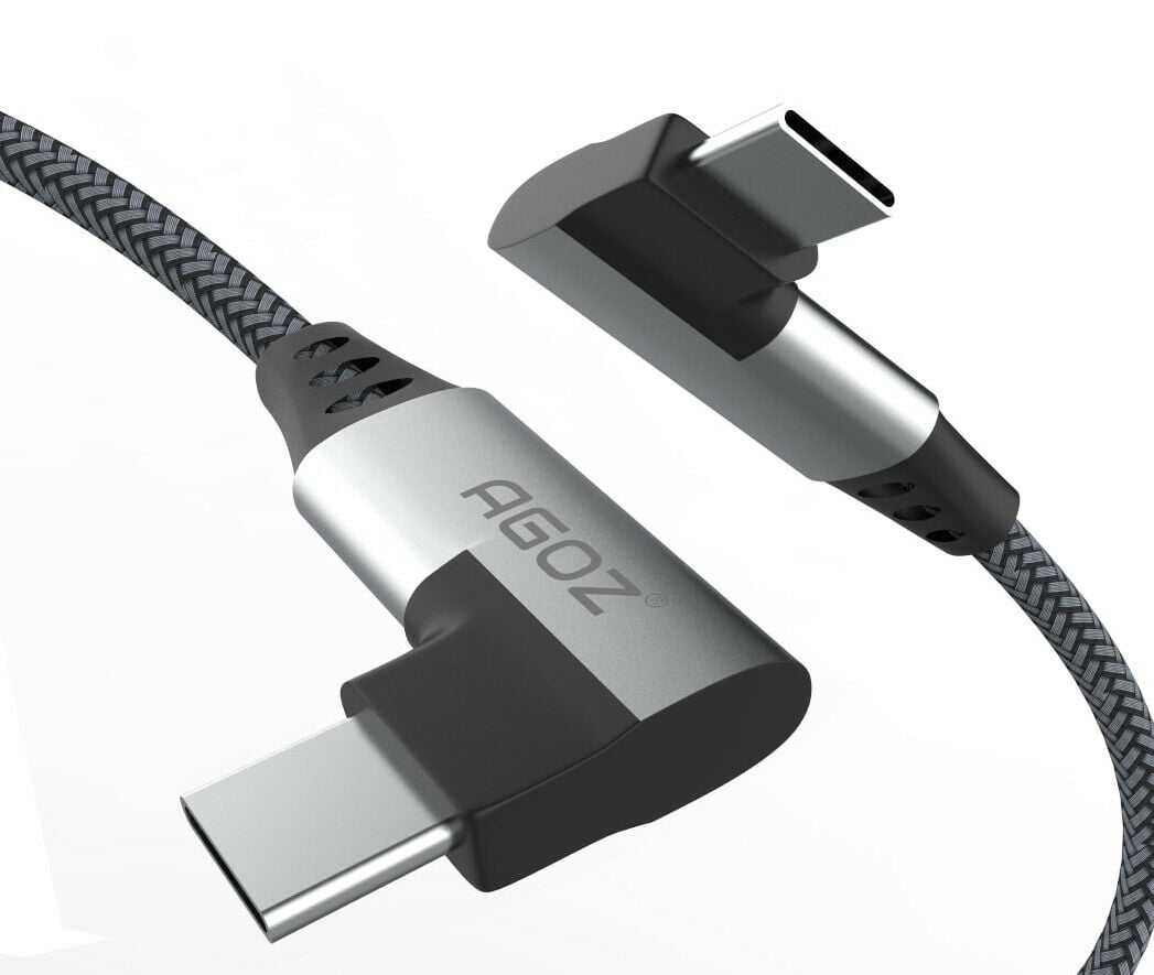 90° USB 3.0 USB C to USB C Cable Fast Charger 5A Type C to C for Google ...