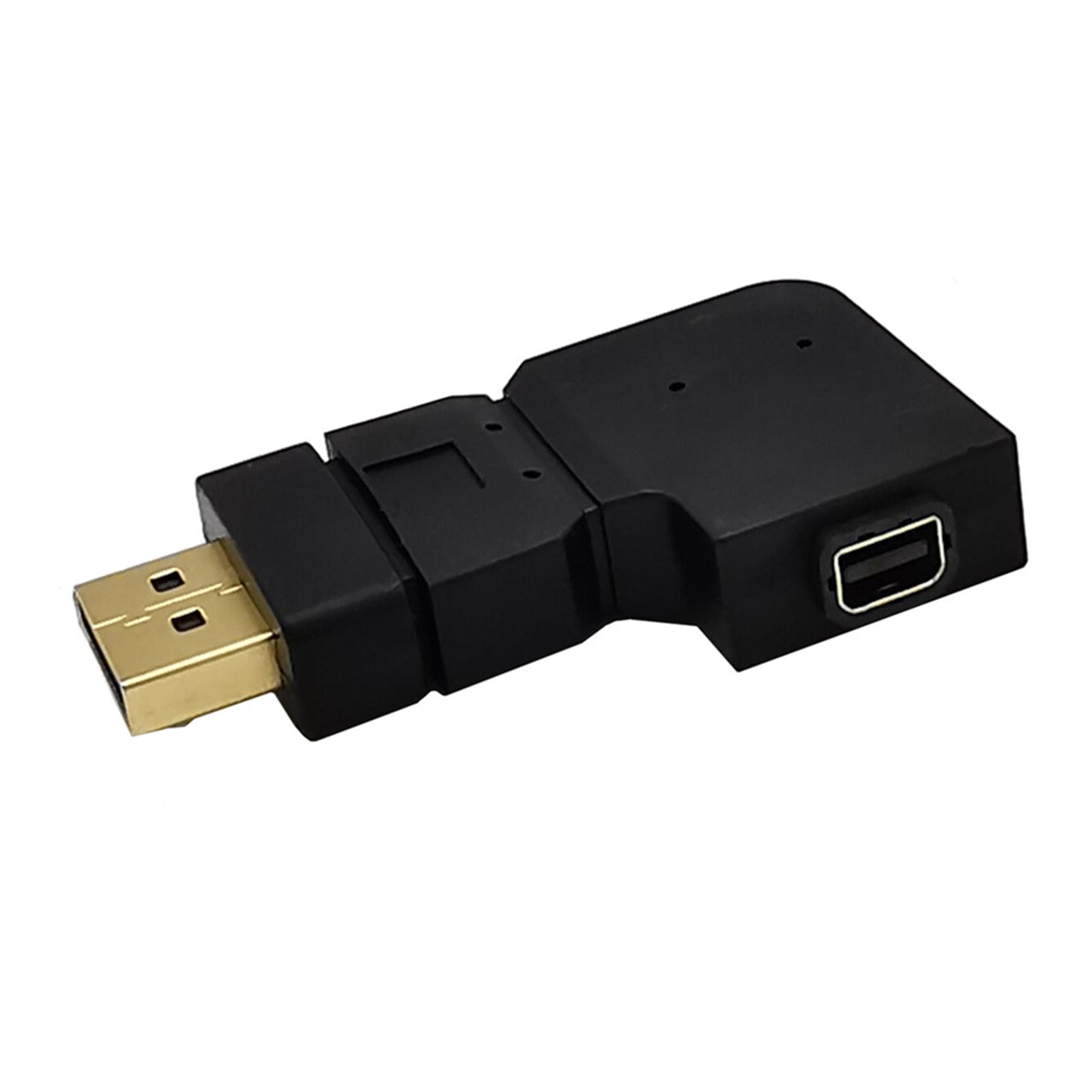 90° Video Wire Adapter DP Male to Mini DP Female UP/DOWN/LEFT/RIGHT ...