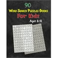 90 Word Search Puzzles Books For Kids Ages 8-12: Increase Spelling ...