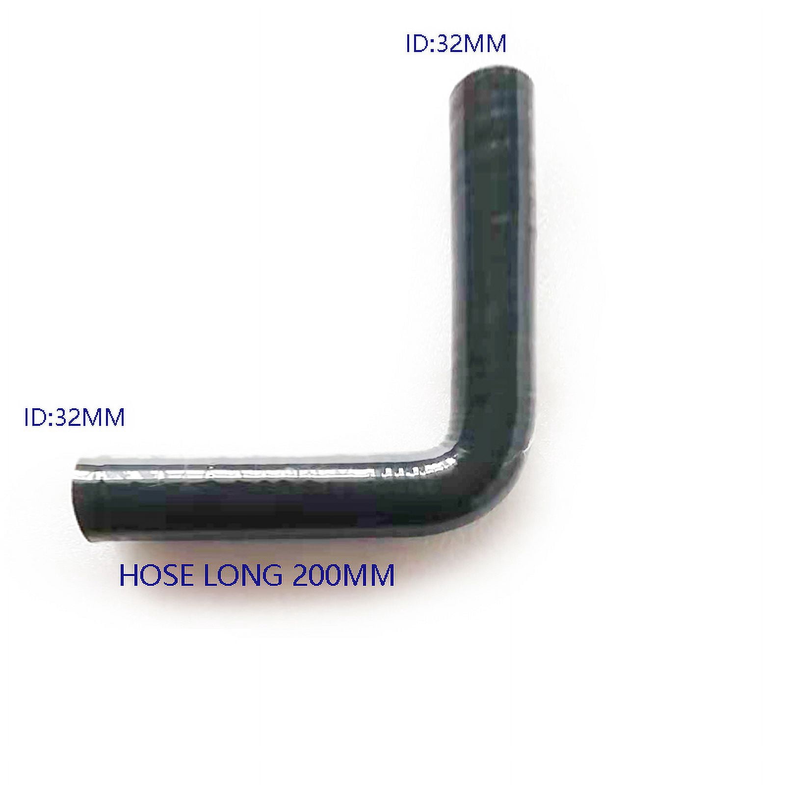 90 degree 1.25" 32mm Elbow bend silicone pipe leg 200mm - Walmart.com
