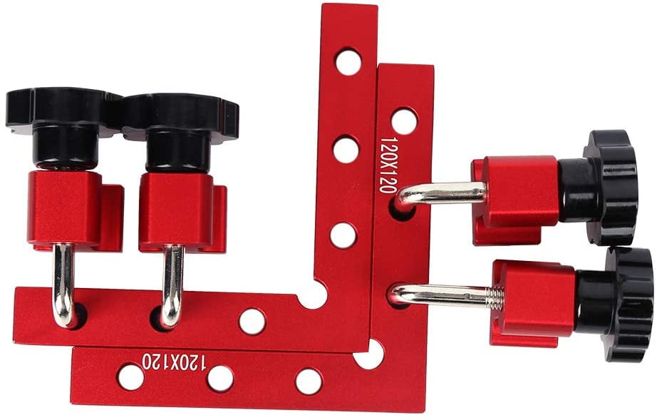 90 degree positioning block, anodized 2-piece aluminum alloy square ...