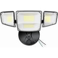 90 floodlights outdoor, 10000 lumens super bright 4-head safety lights ...