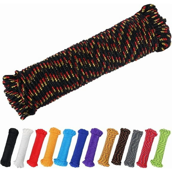 Polypropylene Rope - Heavy Duty, All Purpose, Durable, USA Made Utility ...