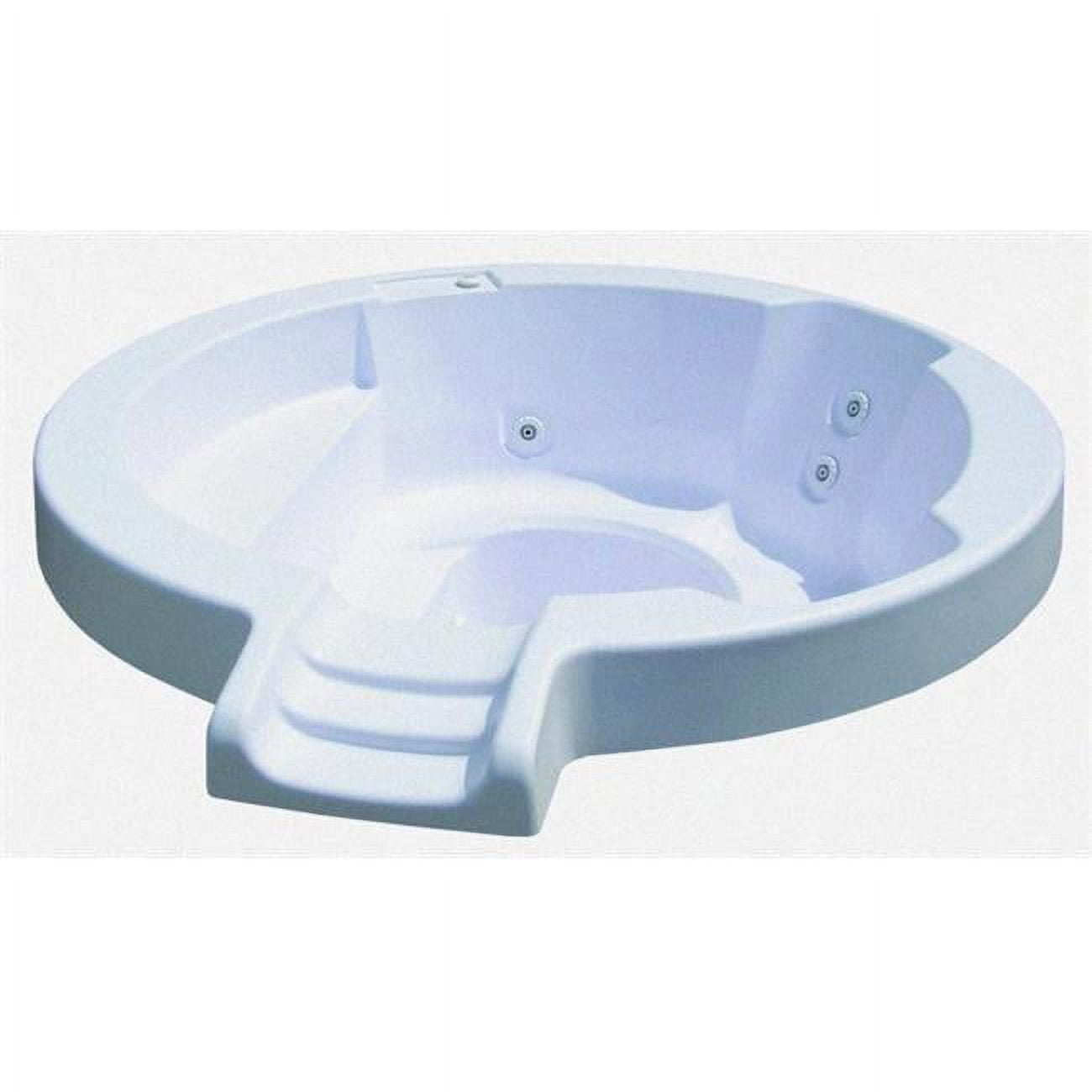 90 in. Spill Over Spa Plumbed White Triac - Walmart.com