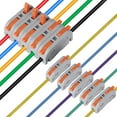 90 pcs XHF Conductor Compact Connectors Lever Connectors Nuts ... 90 pcs XHF Conductor Compact Connectors Lever Connectors Nuts ...