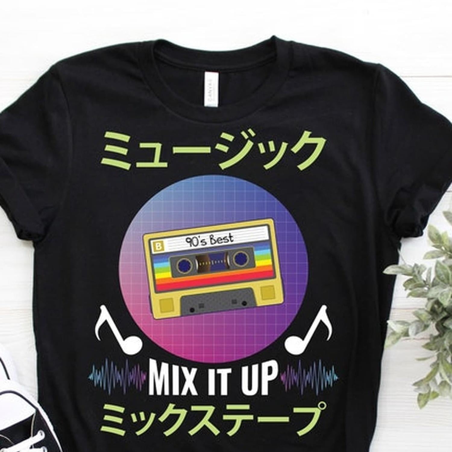 90's 1990 Music Cassette Tape Vaporwave Japanese Style Party Vintage ...