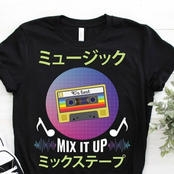90's 1990 Music Cassette Tape Vaporwave Japanese Style Party Vintage ...