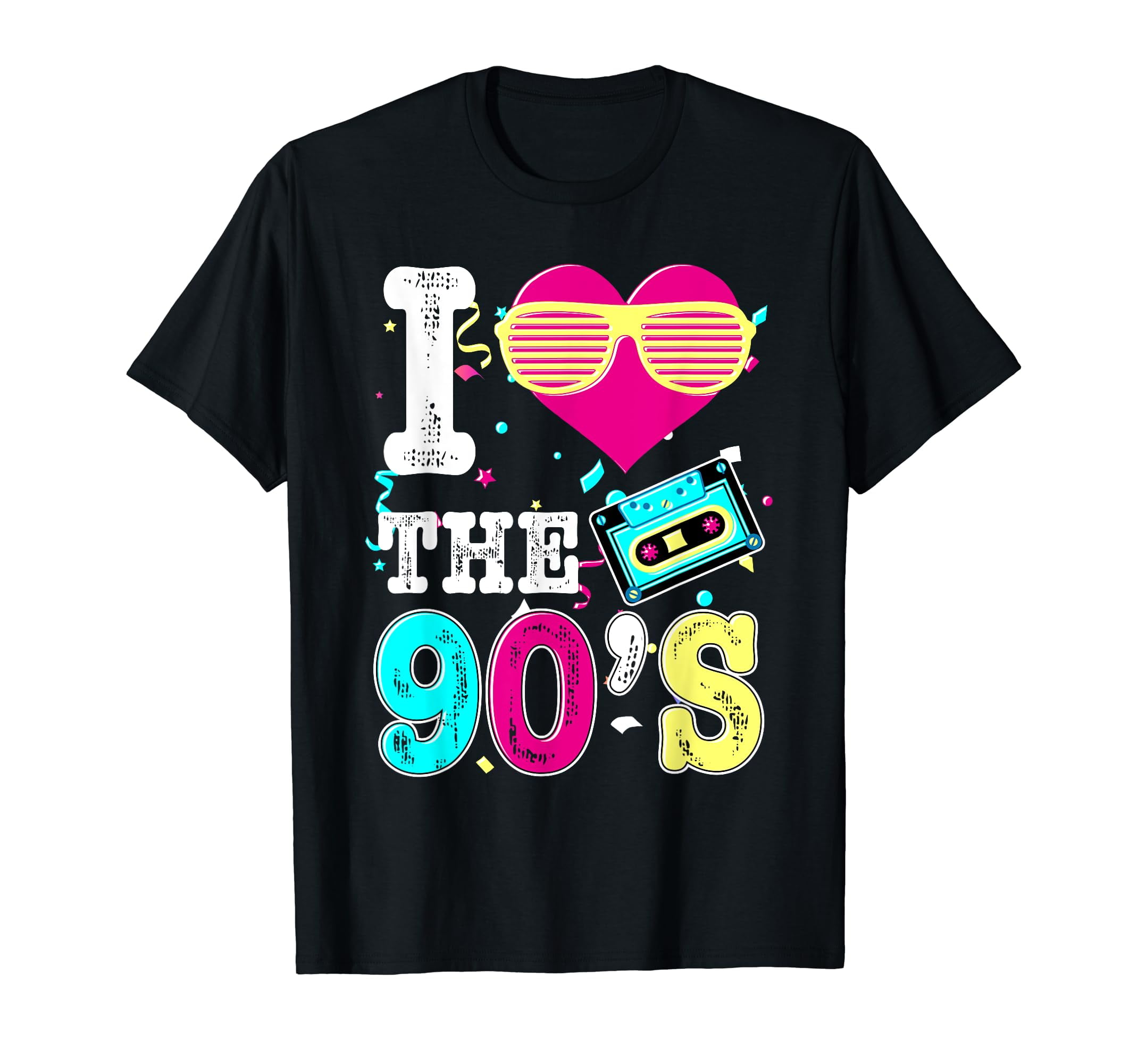 90's Clothes - 90's Party Supplies - Retro 90s Pop Culture T-Shirt ...