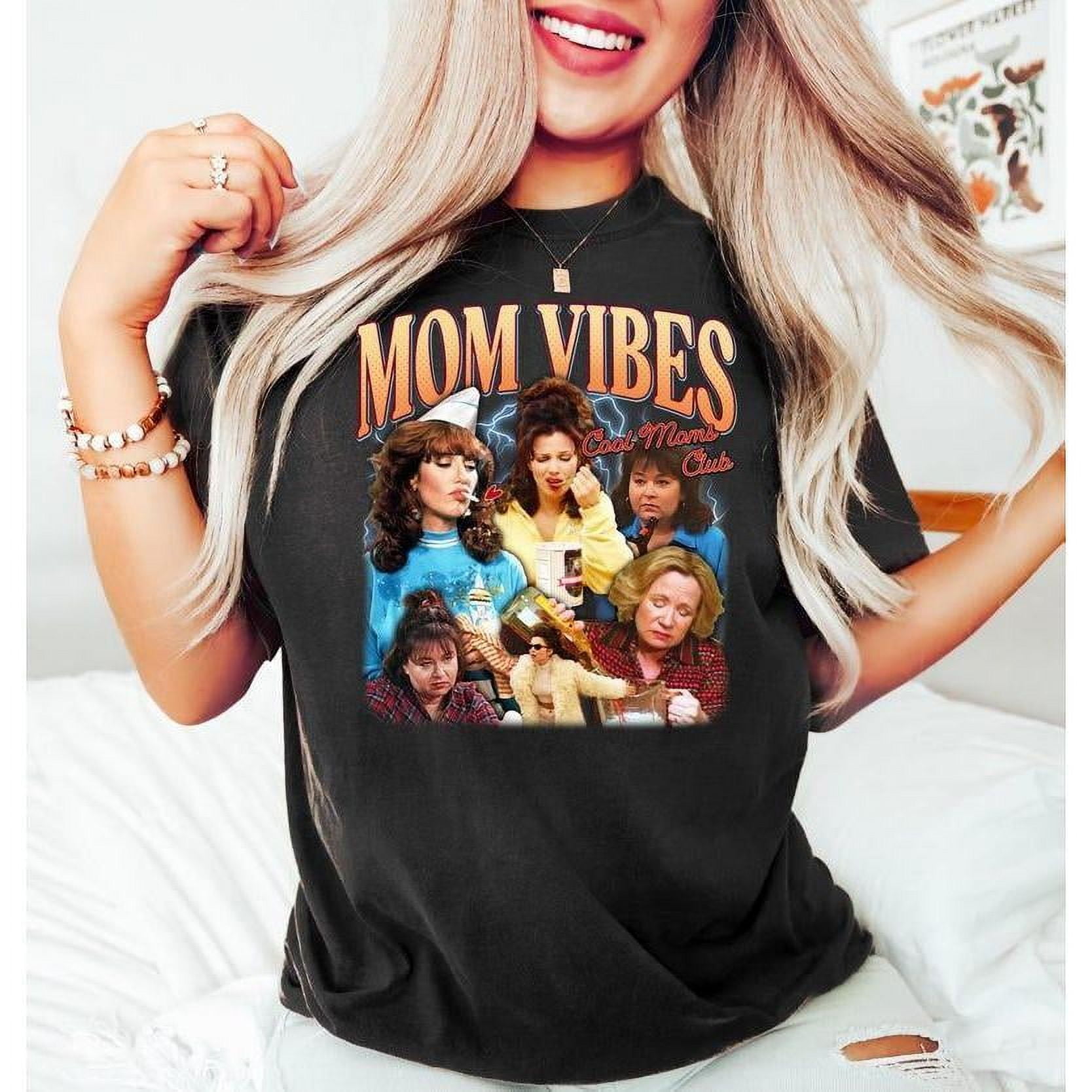 90’s Mom Vibes Shirt, Funny Mom Life Shirt, Trendy Funny Mom T-Shirt ...