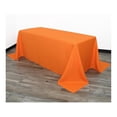 - 90 x 132 inch Rectangular Polyester Tablecloth - Premium Seamless ...