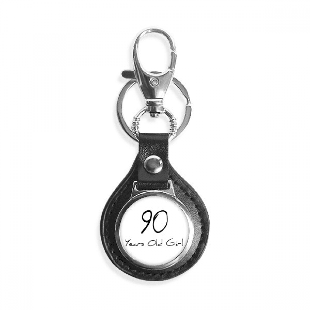 90 years old girl age longevity key link chain keyholder finder hook ...