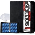 900 Cards Trading Card Binder, 9 Pocket Zipper Album with 50 Removeable ...