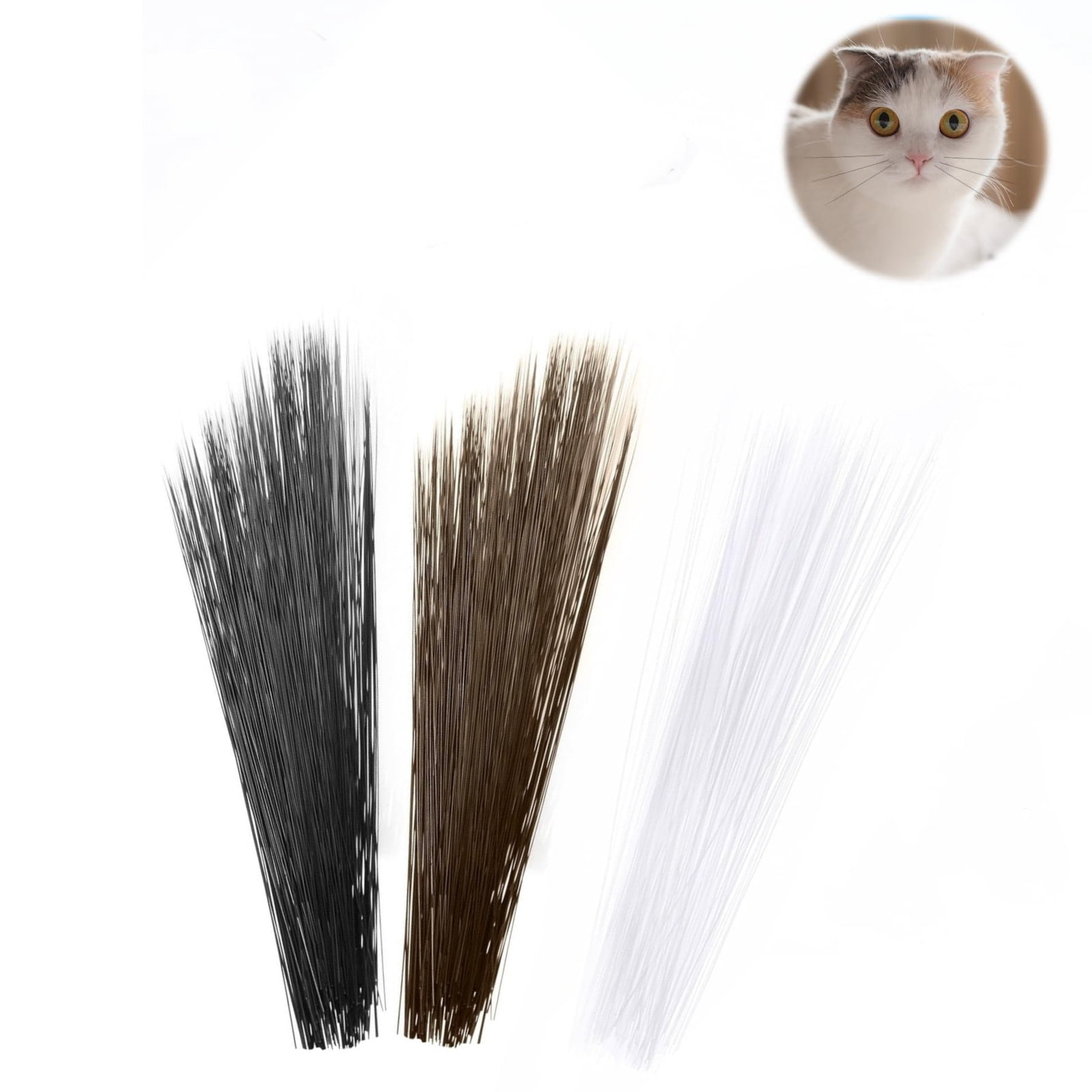 900 Pcs Animal Whiskers for Crafts Needle Felting, 2.76inch/7cm ...