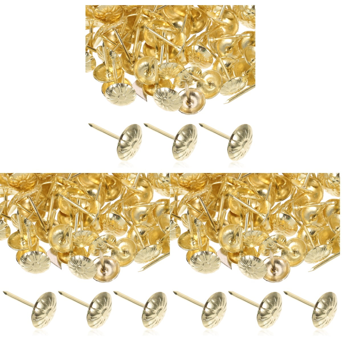 900 Pcs Retro Nails Upholstery for DIY Thumb Tacks Vintage Decor Trim ...