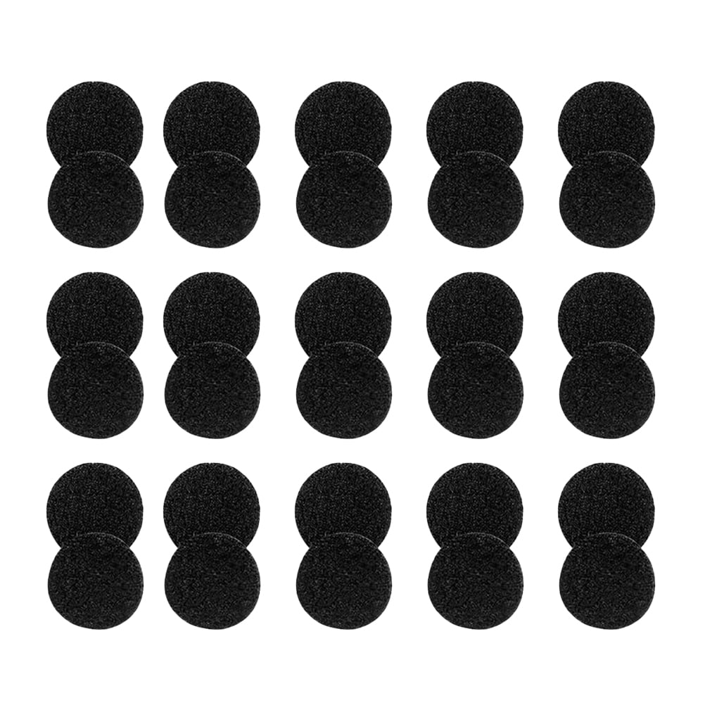 900 Pcs Self Adhesive Tape Dots Hook and Loop Dots Circle Stickers ...