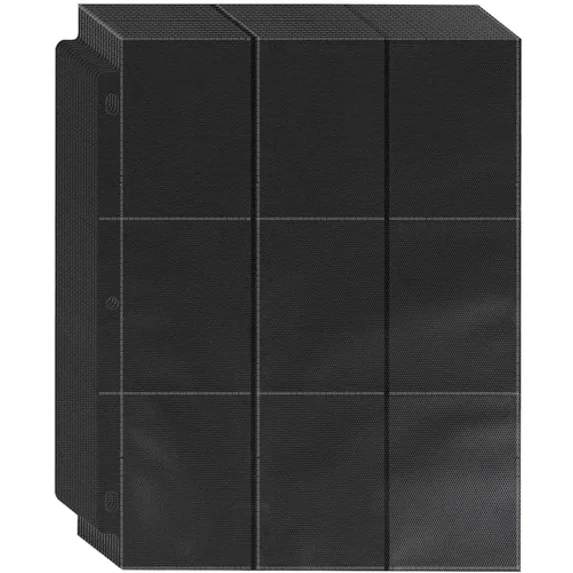 900 Pockets Trading Card Pages Sleeves Double-Sided Card Sleeves Binder ...