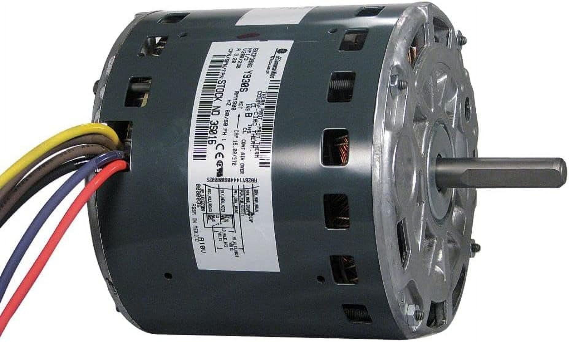 , 900 RPM, 2-Spd, 200-230V Rheem Furnace Motor 5KCP39NGV413AS # 3S016 ...
