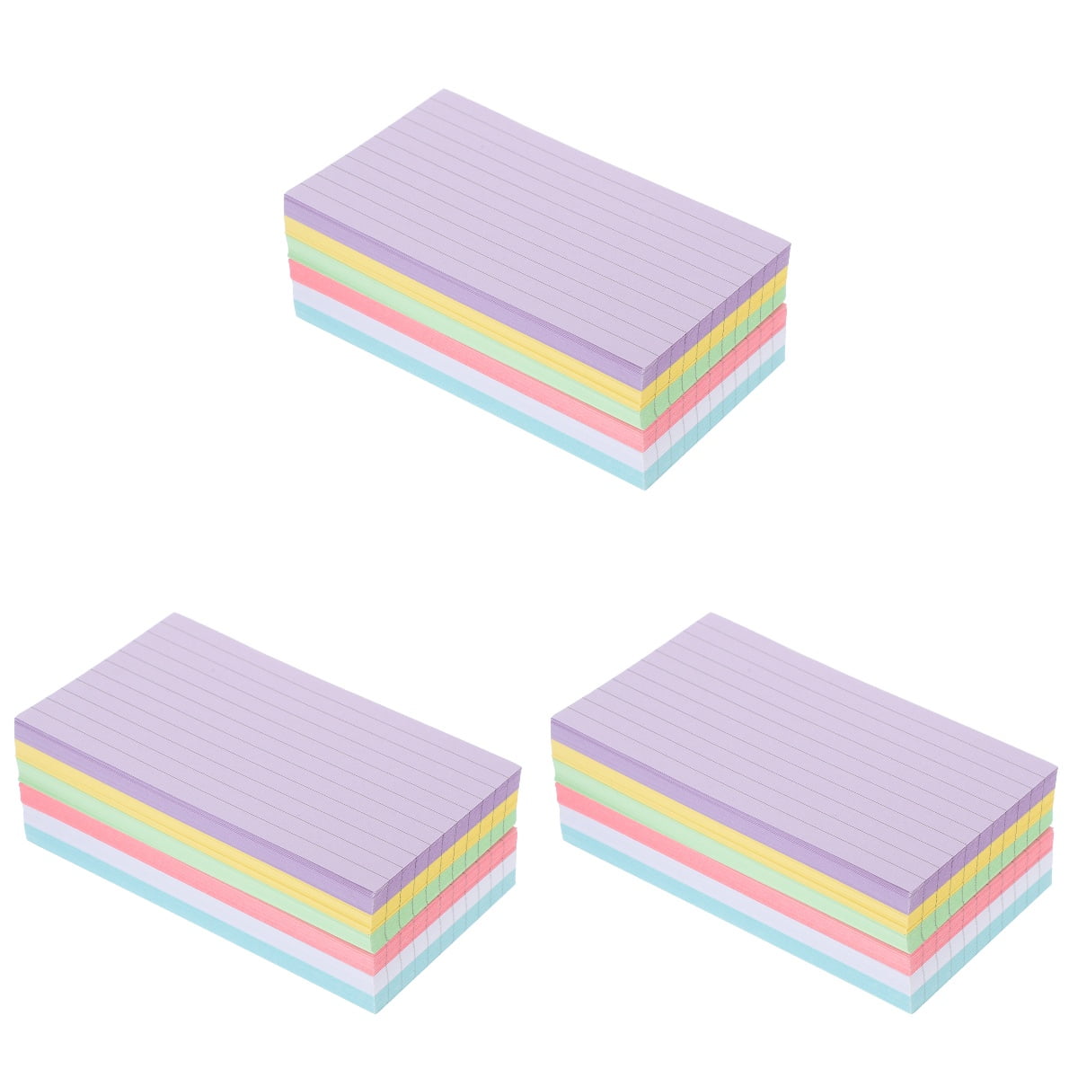 900 Sheets Bookmarker Colored Index Cards Flash Planning Notes ...