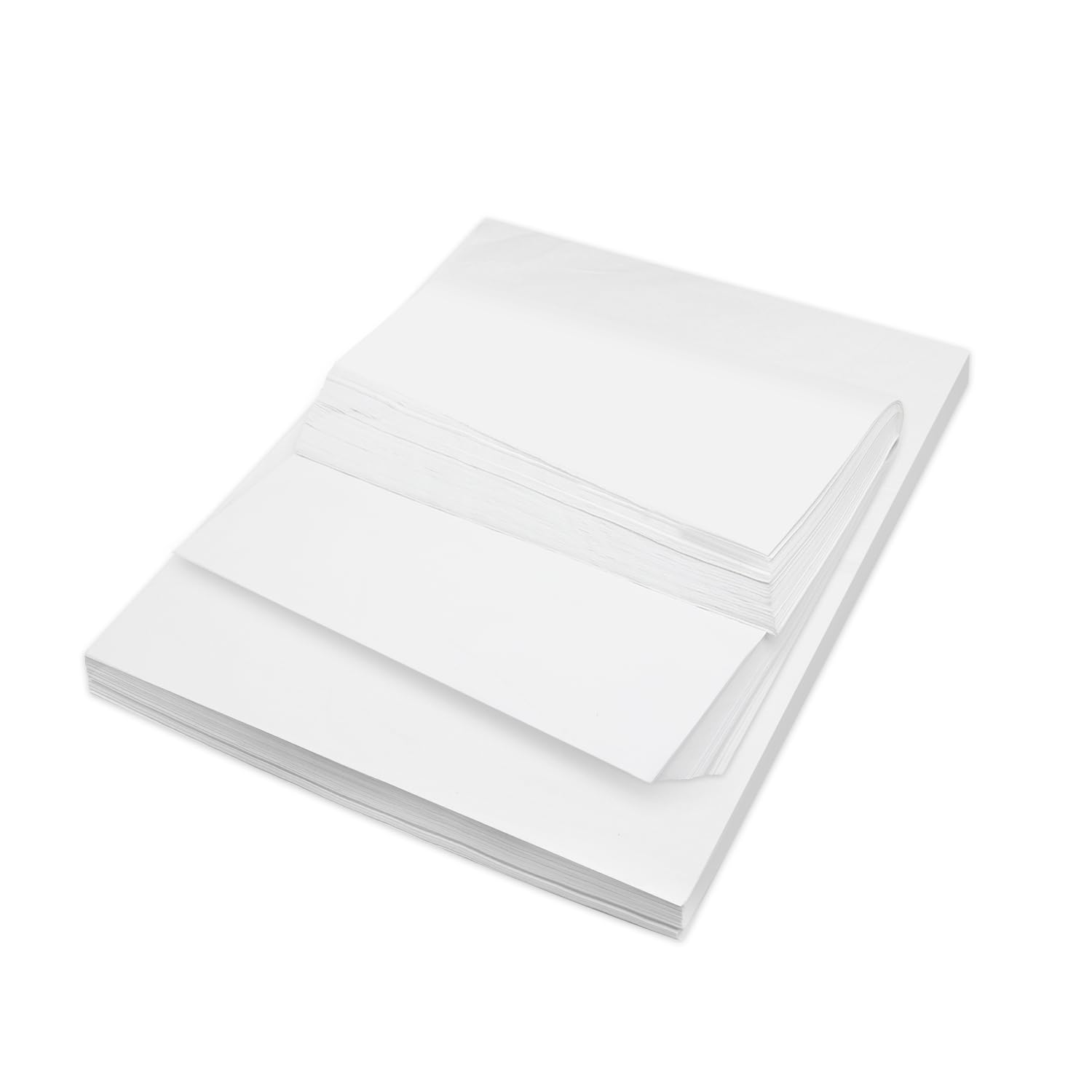 900 Sheets White Tissue DHF10 Paper Bulk, 15" X20” Packing Paper Sheets ...