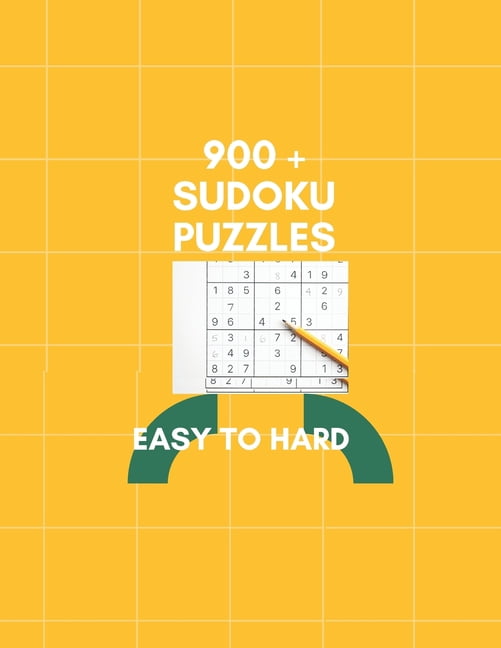 900+ Sudoku Puzzles Easy to Hard: Sudoku variety collection puzzle book ...