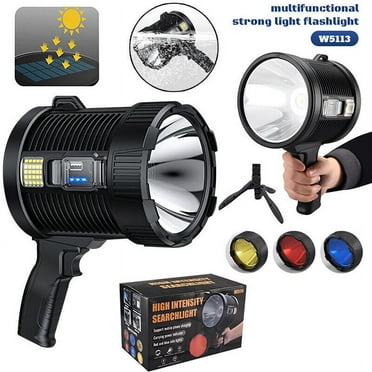 NEBO Luxtreme MZ60 Blueline Rechargeable, Powerful 500 Lumen Half-Mile ...