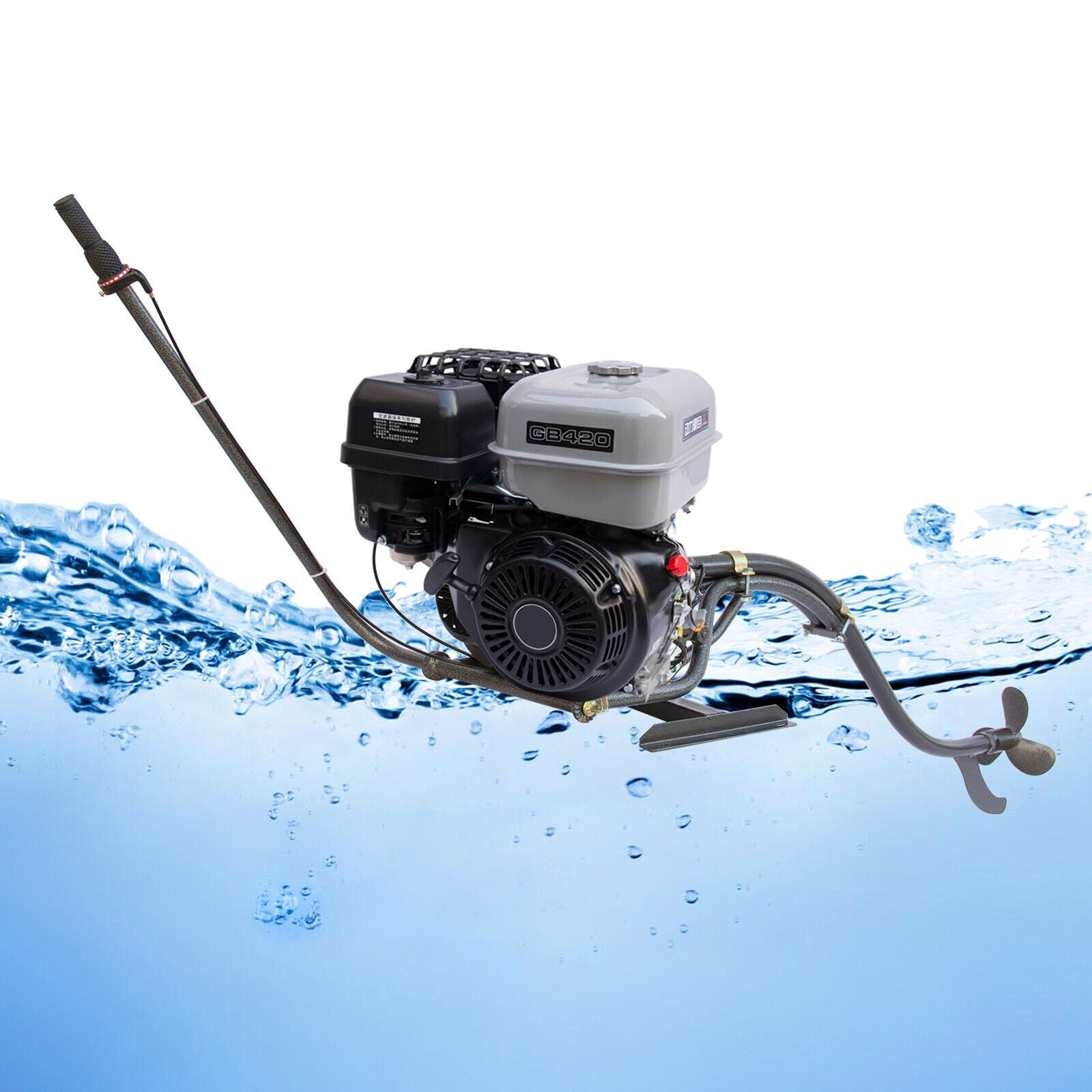 9000W 4 Stroke 15HP Outboard Motor Fishing Boat Motor Gasoline Engine ...