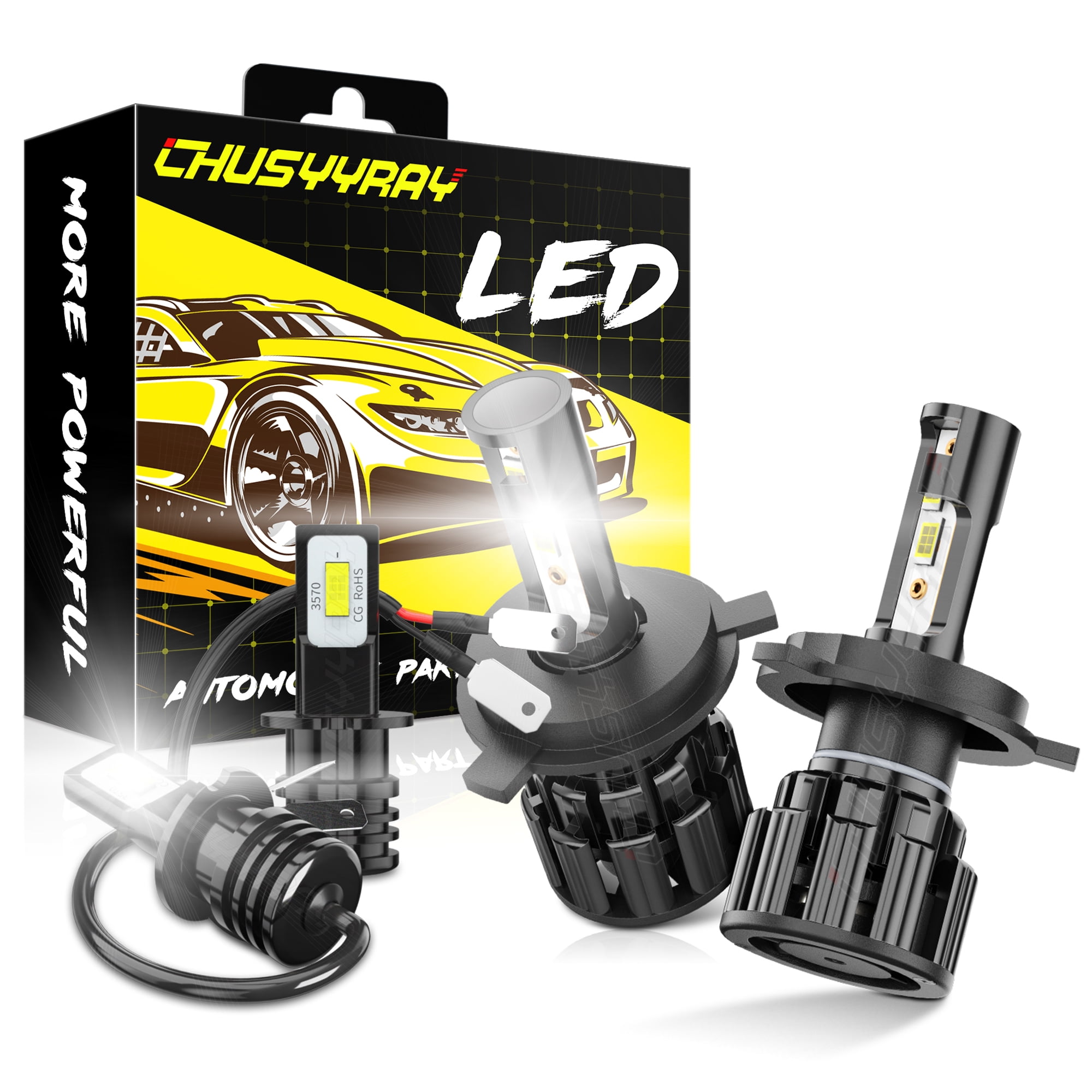 9003 H3 For Nissan Pathfinder 2001-2004 6000K LED Headlight + Fog Light ...