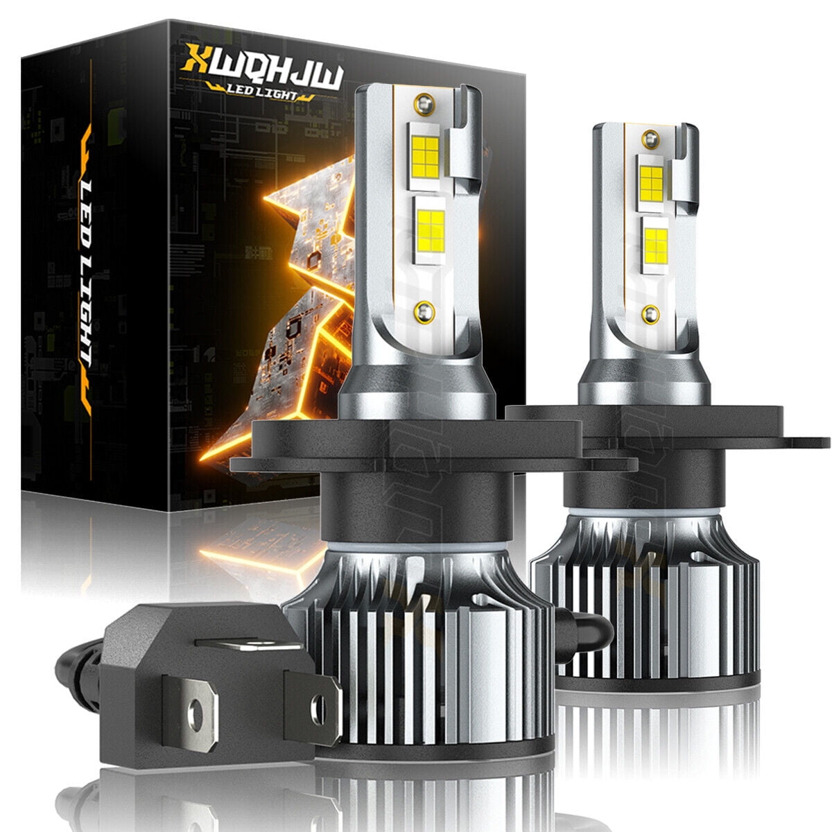 9003/H4 LED Headlight Bulbs Combo For Toyota Prius Base Hatchback 1.5L ...
