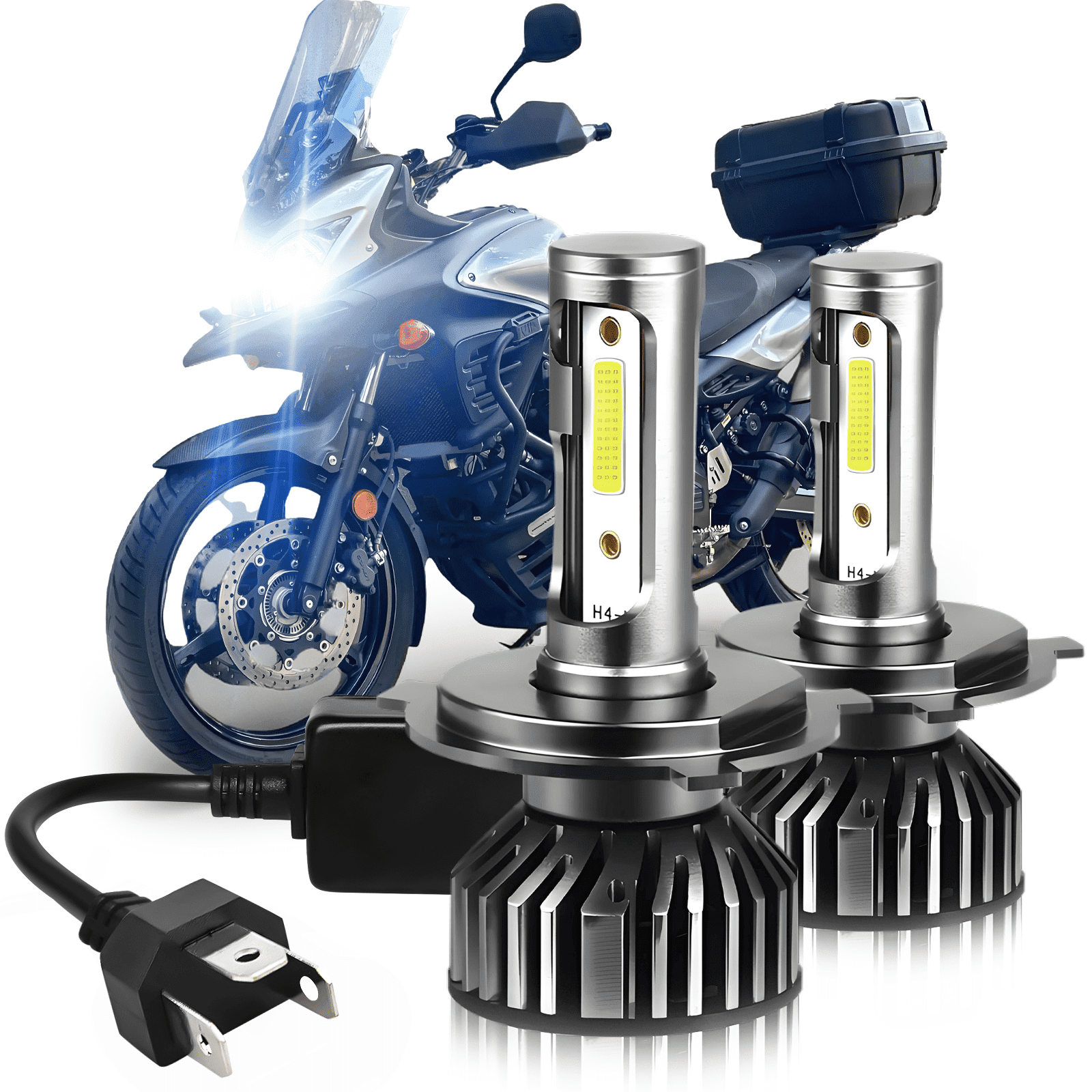 9003 LED Motorcycle Headlights Bulb for Suzuki DL650 V-strom 2004-2016 ...