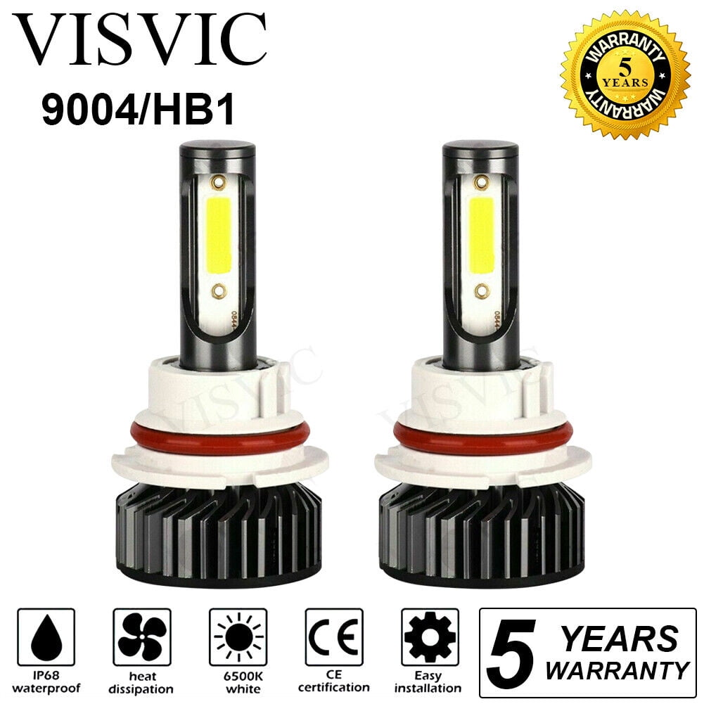 9004 LED Headlight for Ford F-150 F-250 F-350 1987 1988 1989 1990 1991 ...