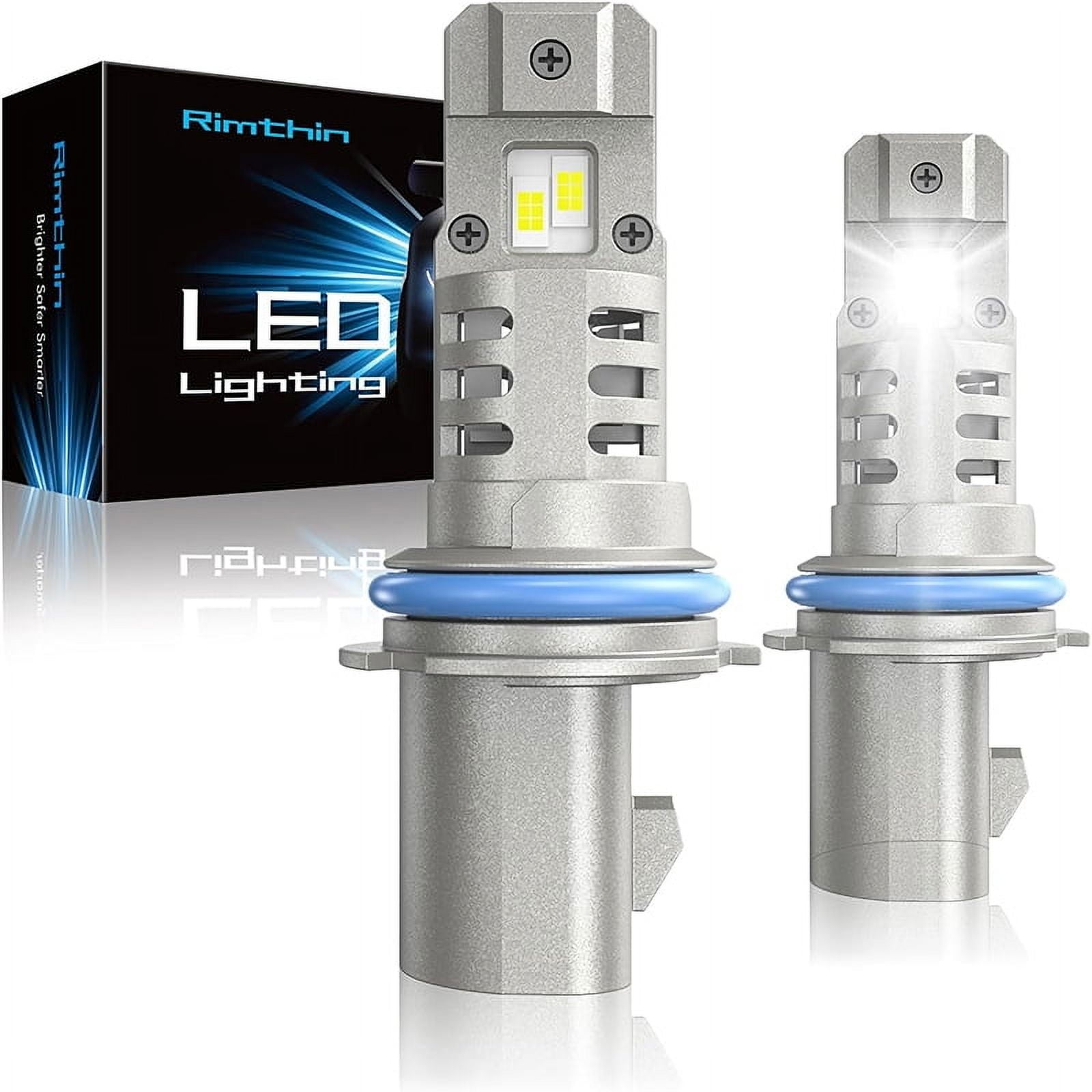9004 Light Bulbs, HB1 Fog Light 60W 16000LM, 6000K Cool White, Plug-N ...